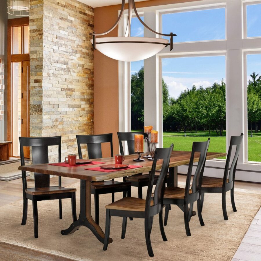 Jamin's Choice Live Edge Rectangular Table for Sale in Dayton ...